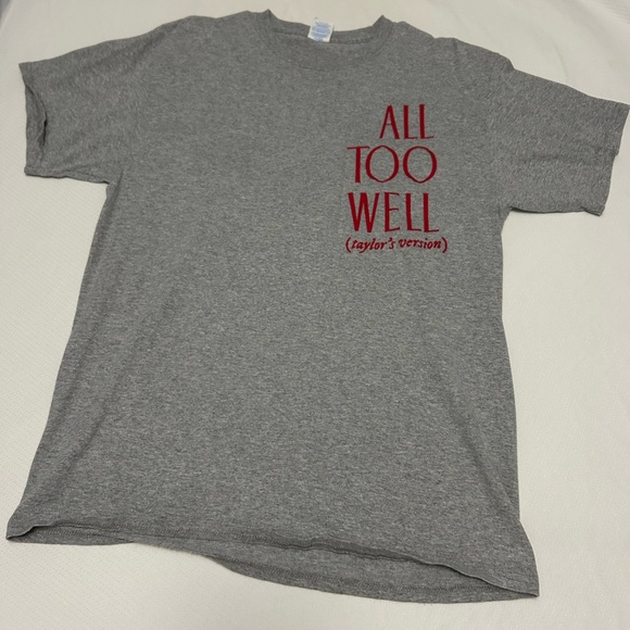 Tops | Taylor Swift All Too Well Lyric Shirt Nwot | Poshmark